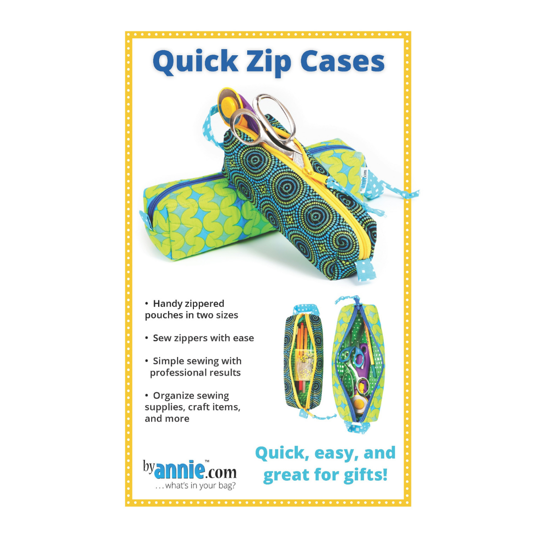 Quick Zip Cases Pattern - Kimz Sewing & Patchwork Centre