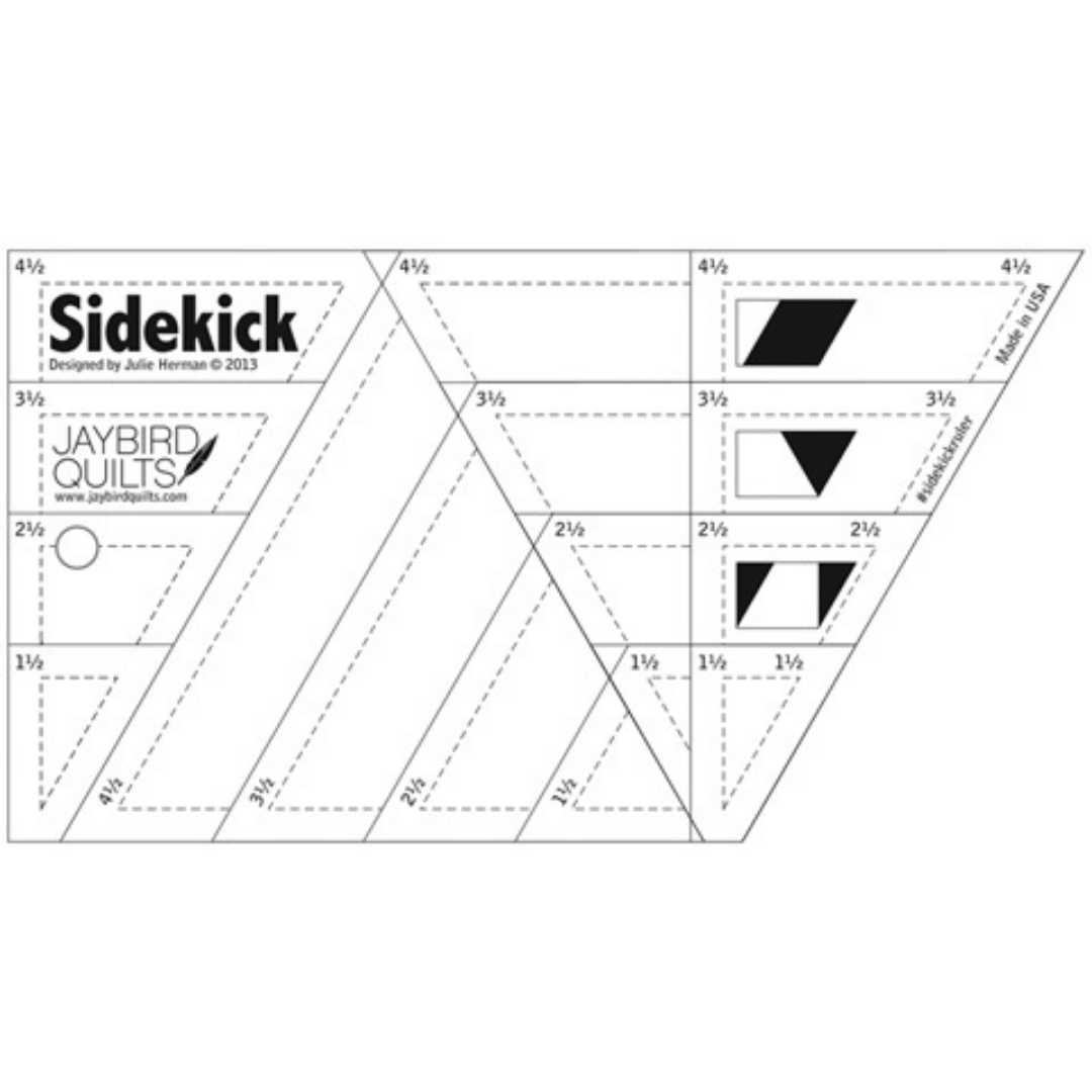 Sidekick Ruler - Kimz Sewing & Patchwork Centre