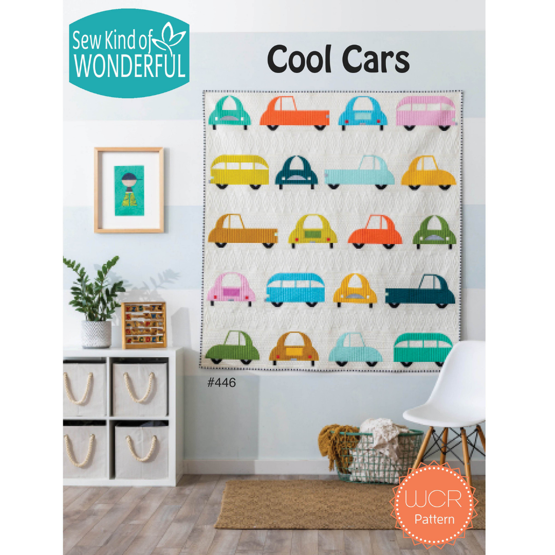 Cool Cars Pattern - Kimz Sewing & Patchwork Centre
