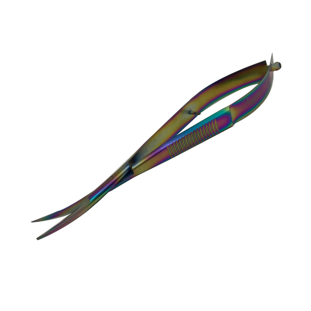 Rainbow Coloured EZ Snips – Curved Serrated Blade - Kimz Sewing ...