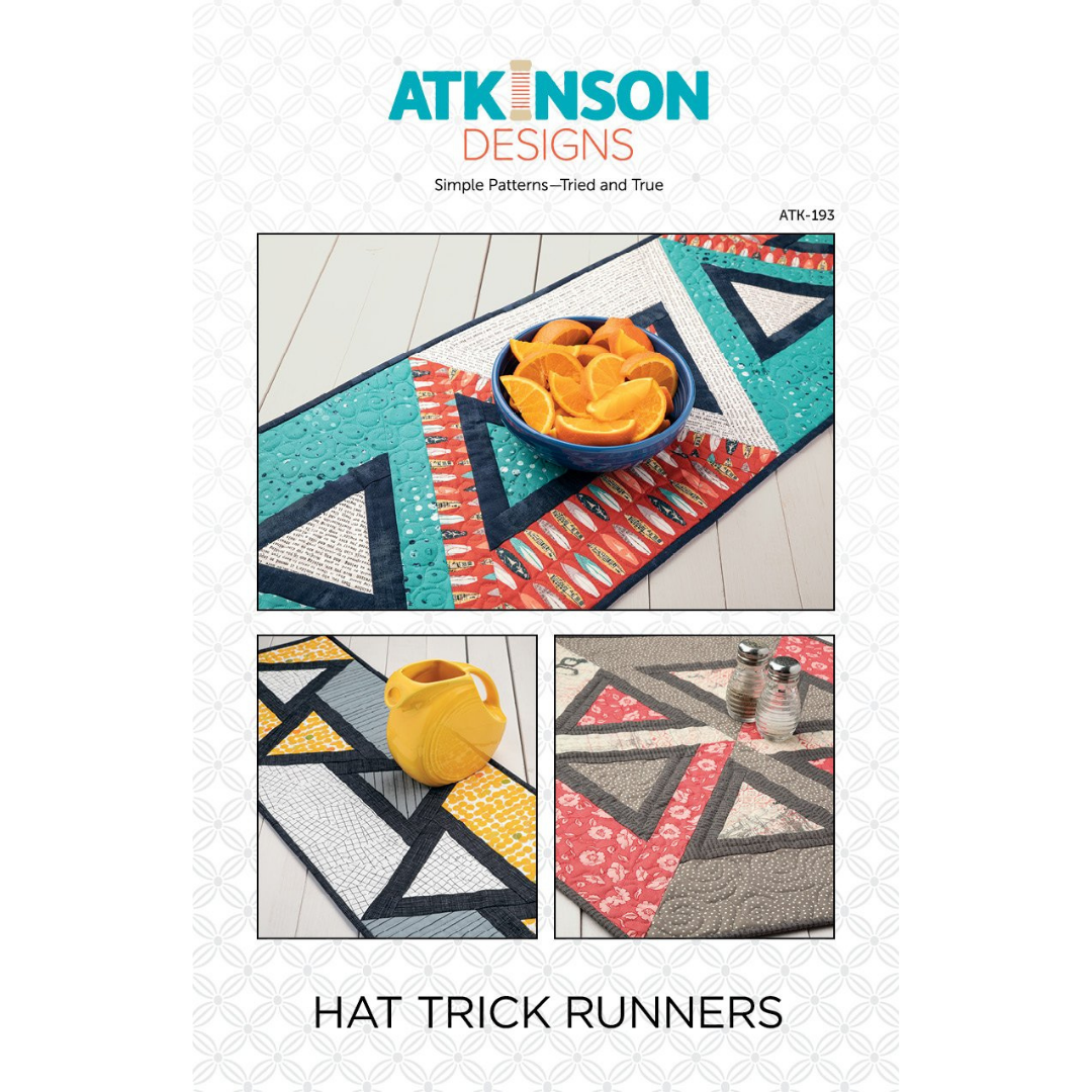 Hat Trick Runners Pattern - Kimz Sewing & Patchwork Centre