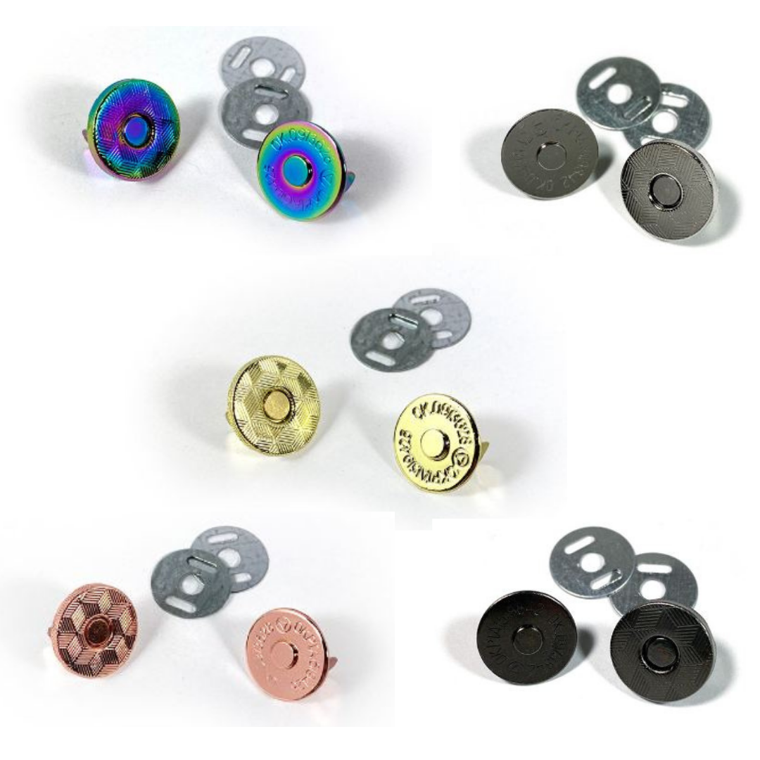 Magnetic Snap Slim 18mm 1pk - Kimz Sewing & Patchwork Centre