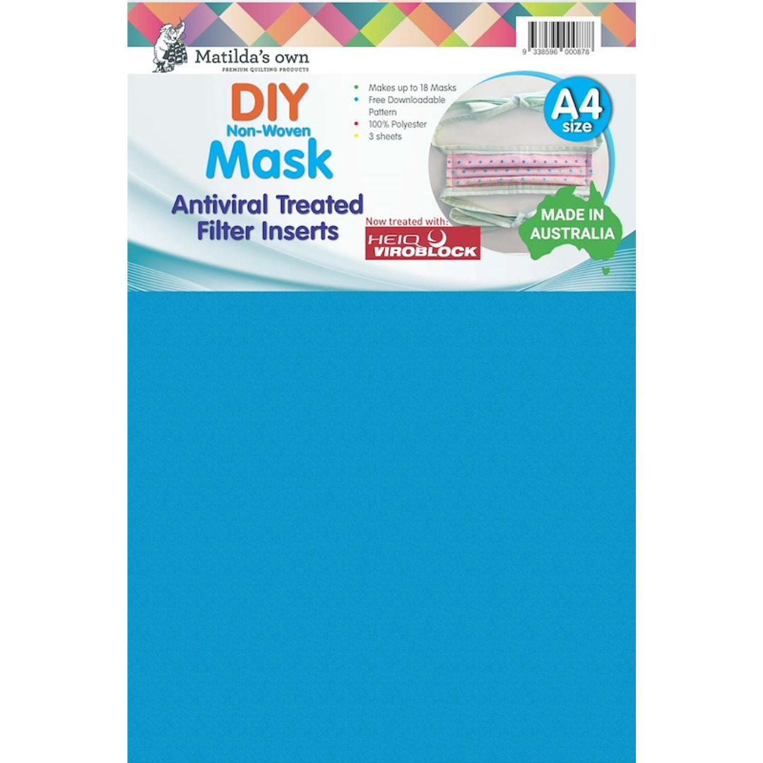 Matilda's Own Antiviral Treated Mask Refills 3 Sheets - Kimz Sewing ...