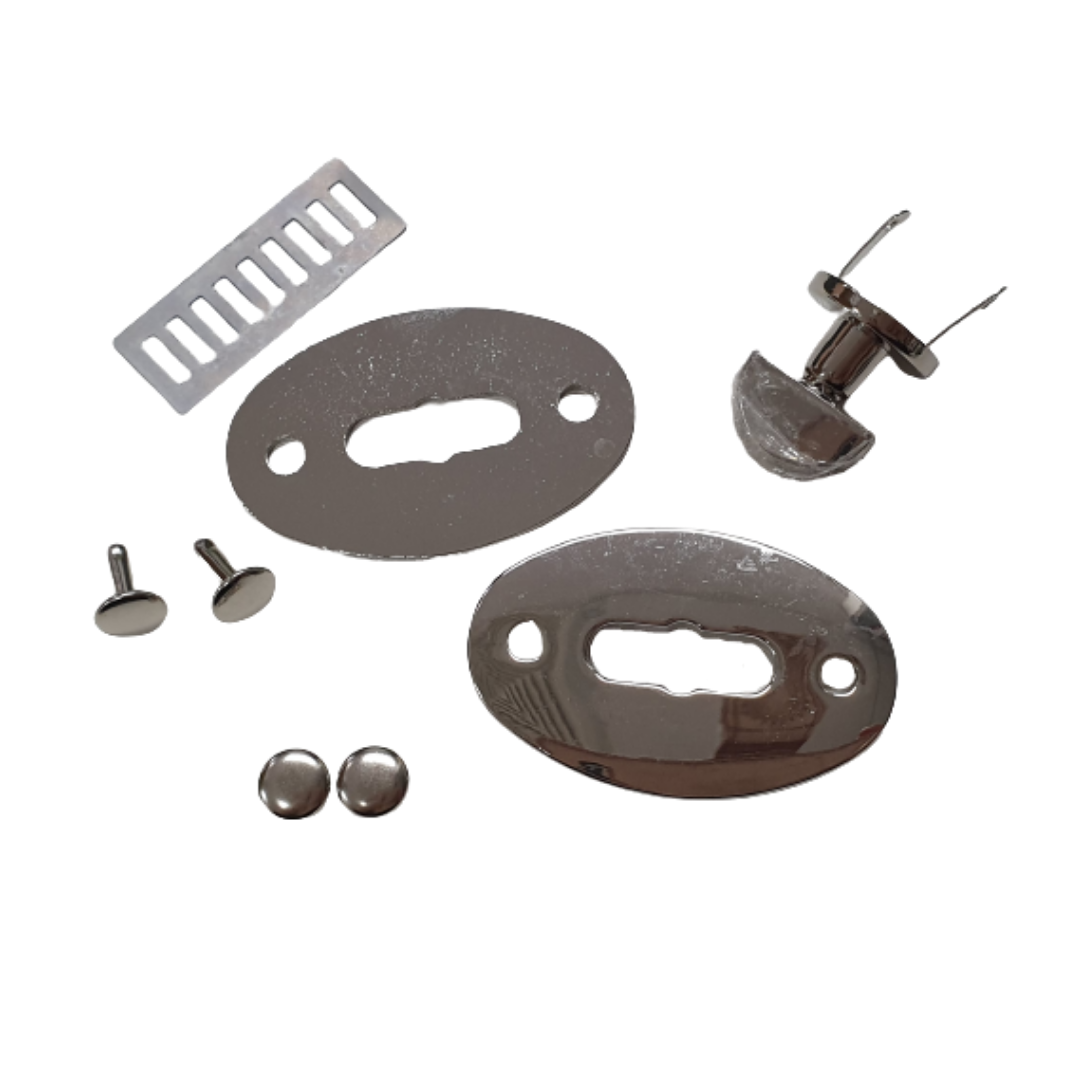 Twist Lock with Rivets Bag Closure - Kimz Sewing & Patchwork Centre