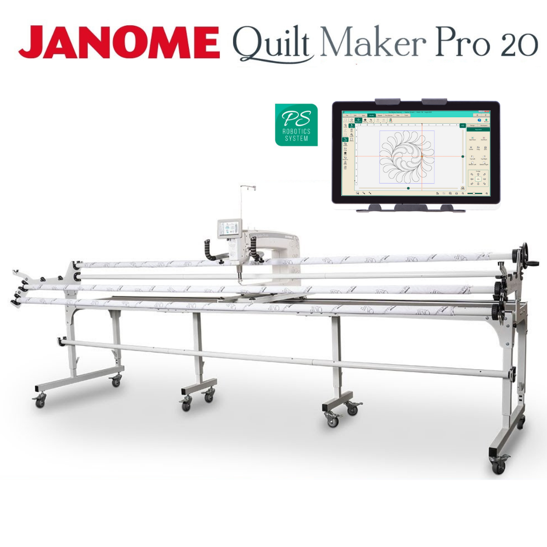 Janome Quilt Maker Pro 20 + Pro-Stitcher Kit - Kimz Sewing & Patchwork ...
