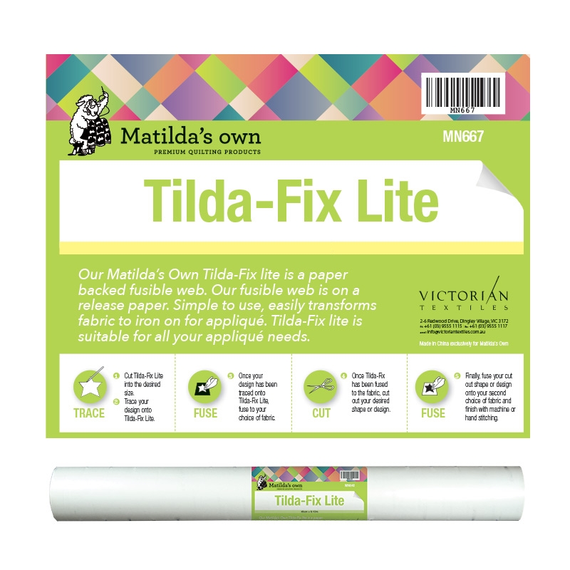 Tilda-Fix Lite - 50cm wide - Kimz Sewing & Patchwork Centre
