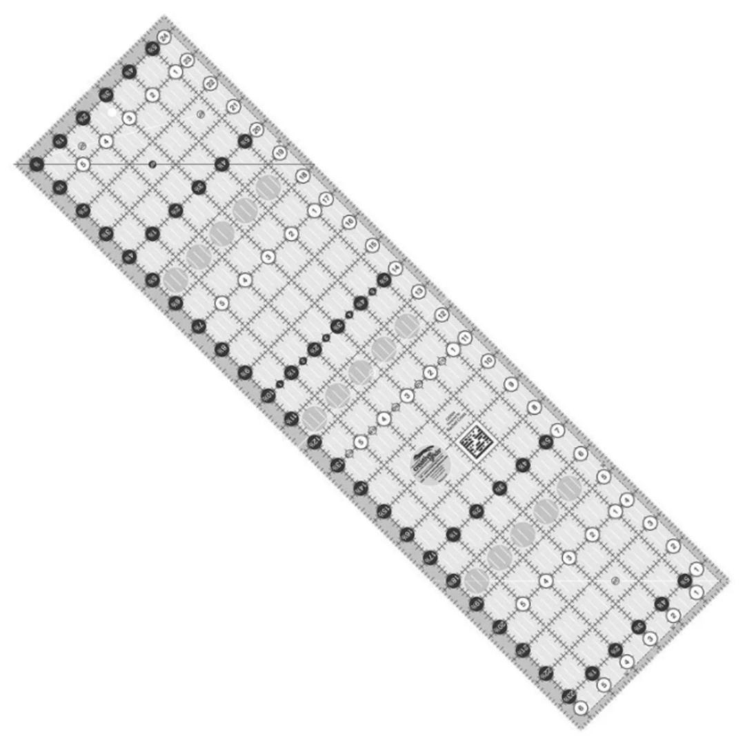 Creative Grids Quilt Ruler 6-1/2in x 24-1/2in - Kimz Sewing & Patchwork ...