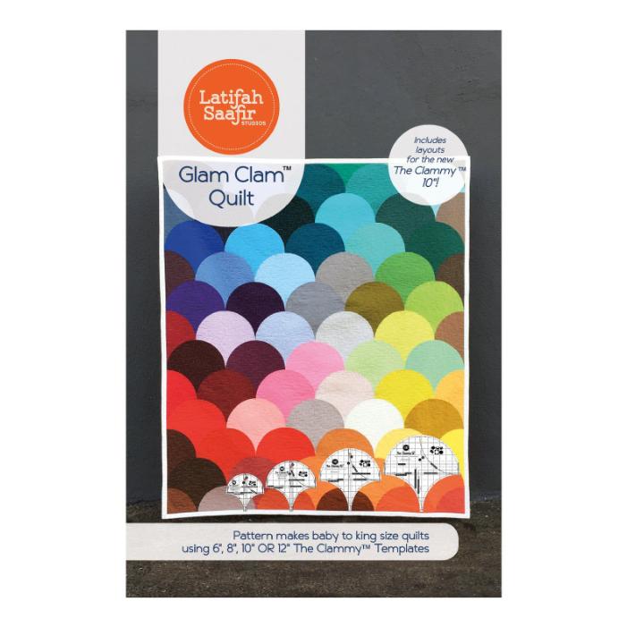 Glam Clam Quilt Pattern - Kimz Sewing & Patchwork Centre