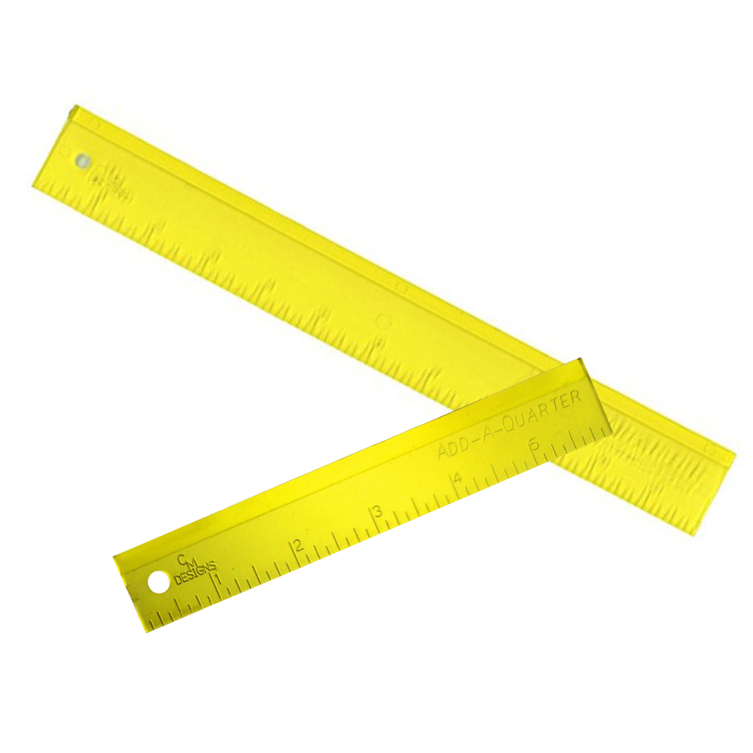 Add-A-Quarter Ruler - Kimz Sewing & Patchwork Centre