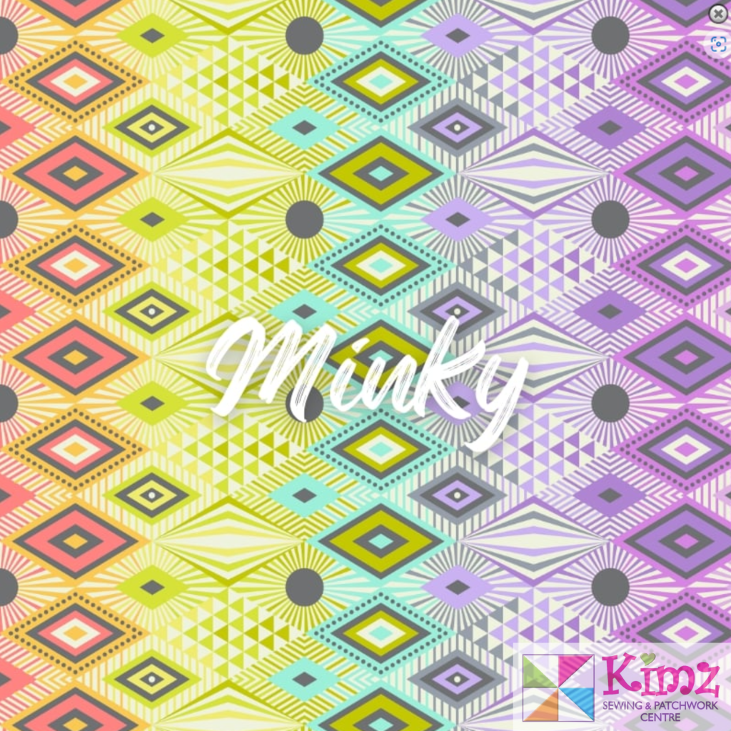 Tula Pink | Tabby Road Dejavu | MINKY | Disco Lucy Prism - Kimz Sewing ...