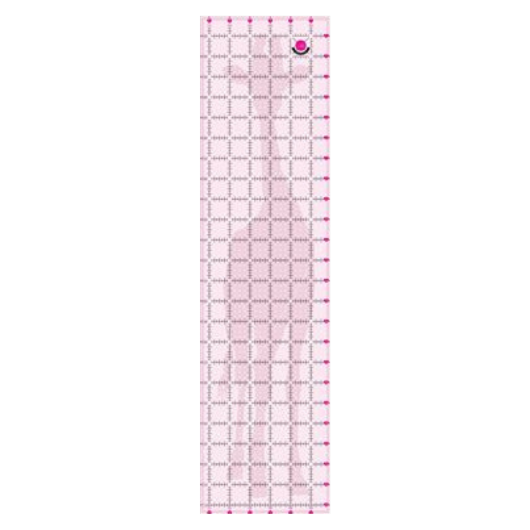 Tula Pink 6.5in x 24.5in Non-Slip Giraffe Ruler - Kimz Sewing ...