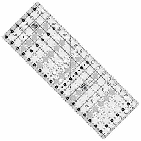 Creative Grids Quilt Ruler 6-1/2in x 18-1/2in - Kimz Sewing & Patchwork ...