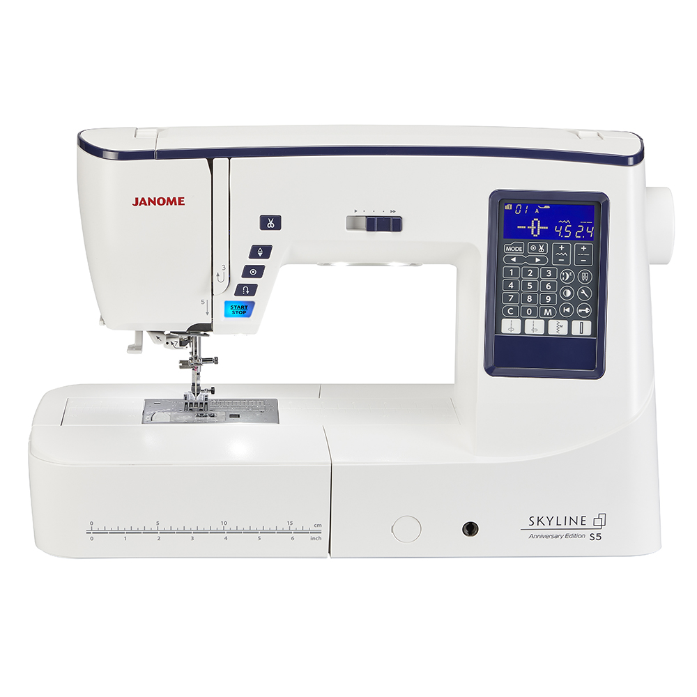Janome Skyline 5 Anniversary Edition Sewing Machine - Kimz Sewing ...