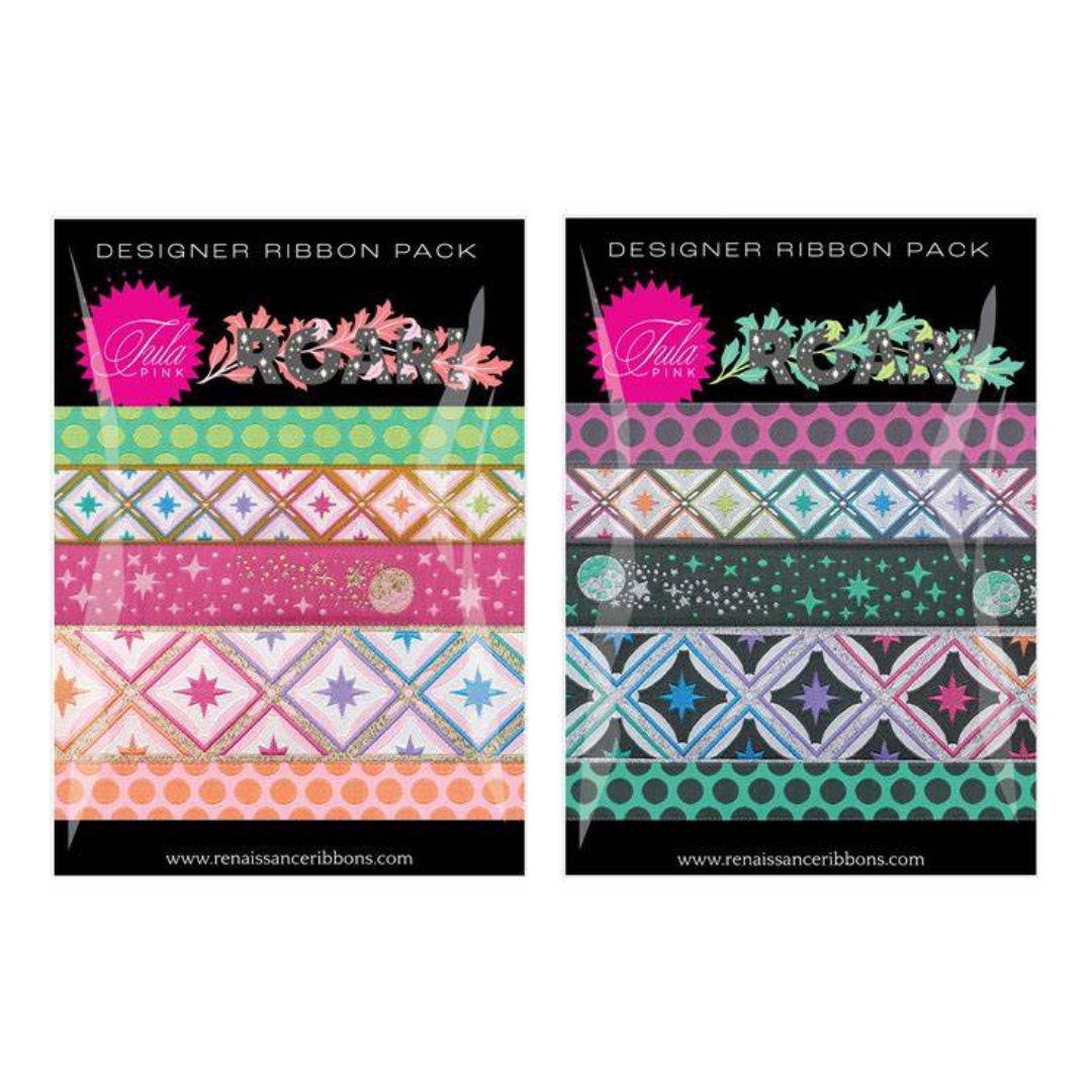 Tula Pink | Roar | Designer Ribbon Pack - Kimz Sewing & Patchwork Centre