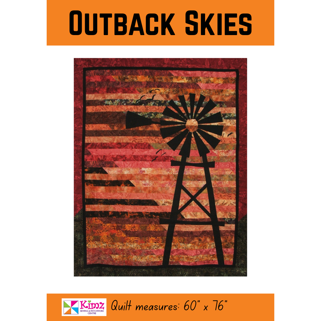 Outback Skies Pattern PDF - Kimz Sewing & Patchwork Centre