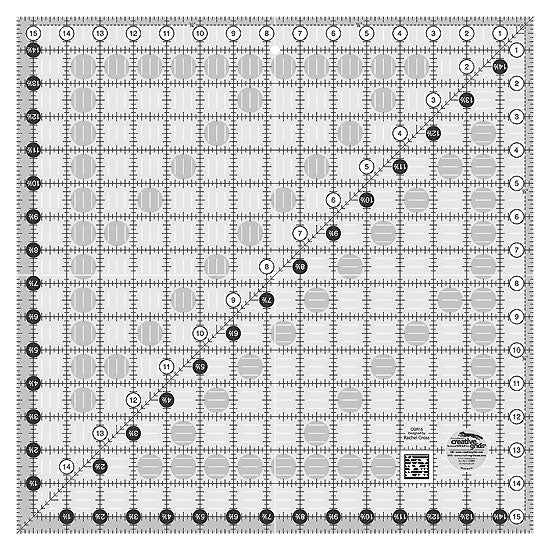 Creative Grids® 15 1/2" Square Rule - Kimz Sewing & Patchwork Centre