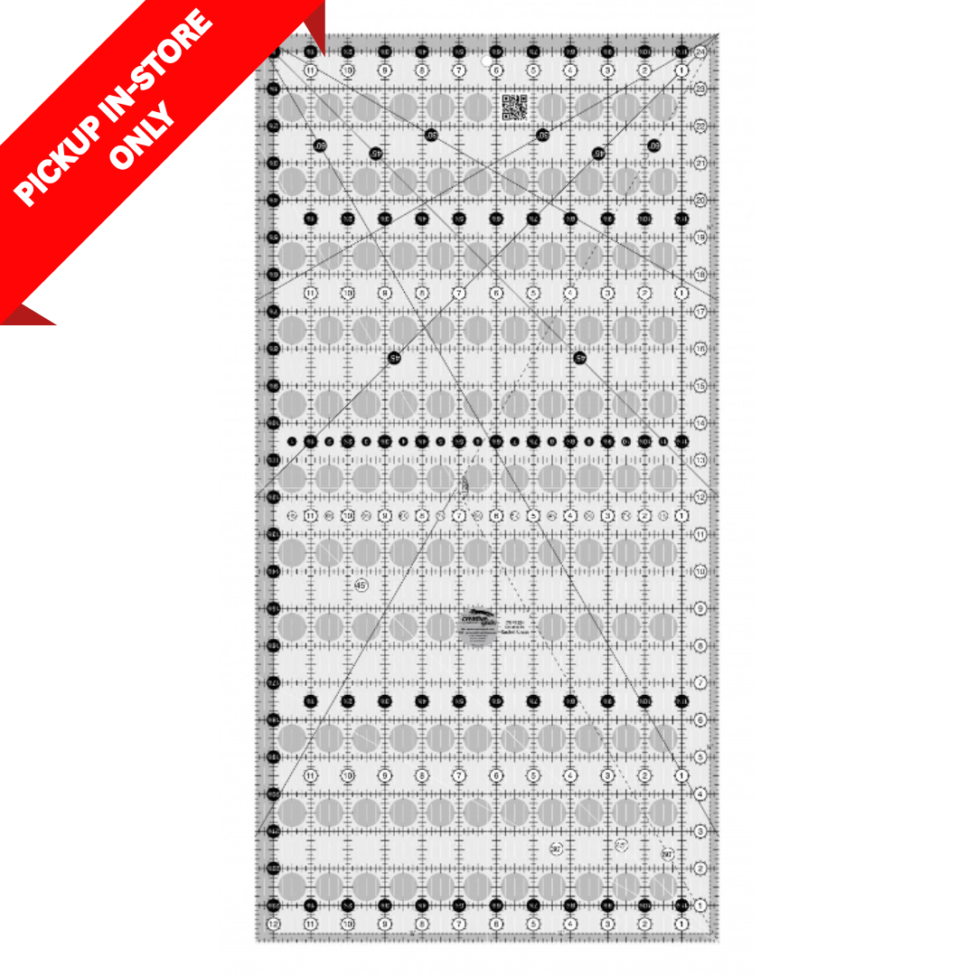 Creative Grids® Ruler 12 1/2" x 24 1/2" The Big Easy PICKUP INSTORE ...