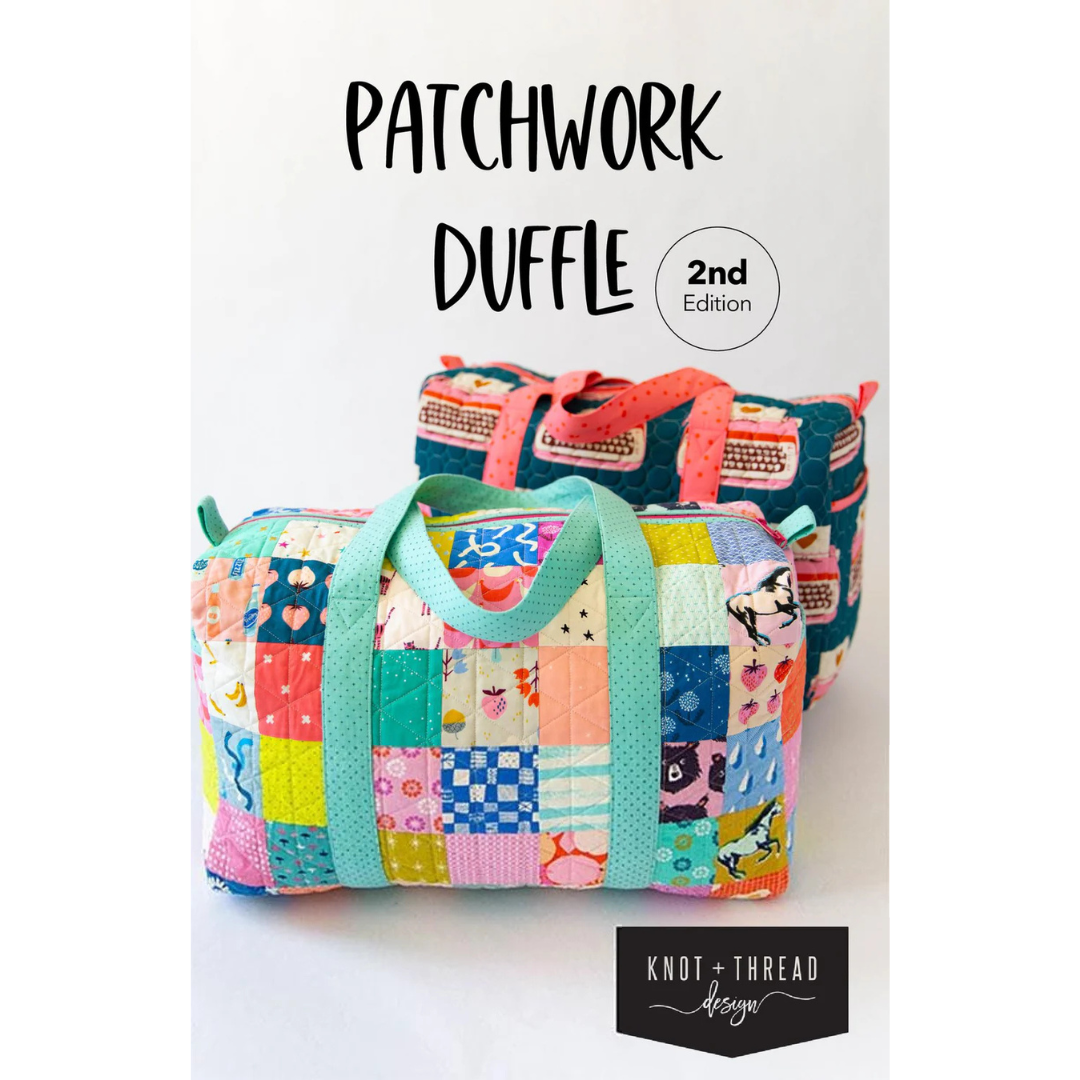Patchwork Duffle 2nd Edition Pattern - Kimz Sewing & Patchwork Centre