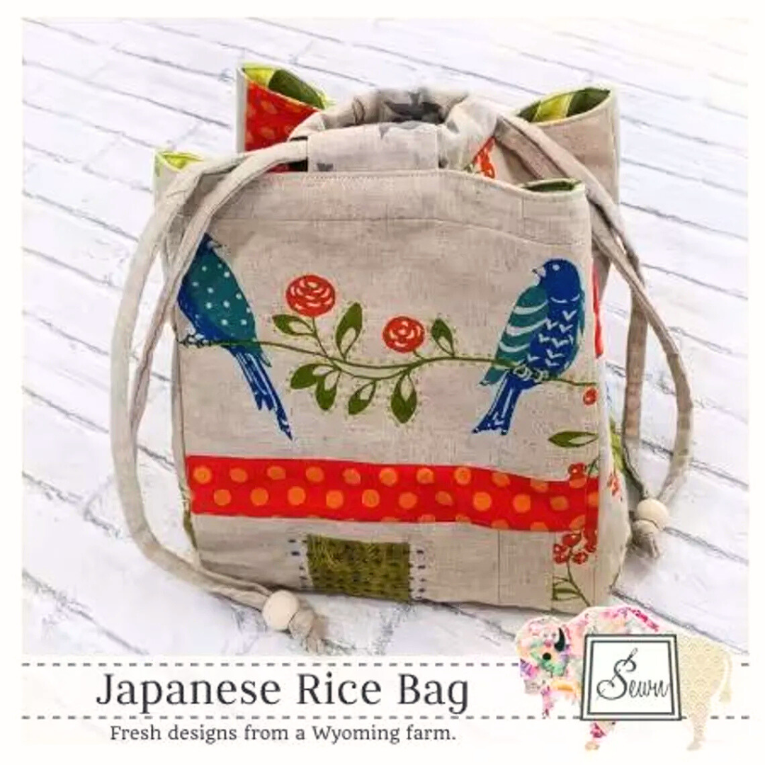 Japanese Rice Bag Pattern - Kimz Sewing & Patchwork Centre
