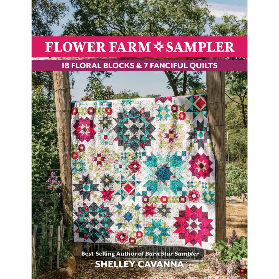 Flower Farm Sampler Book - Kimz Sewing & Patchwork Centre