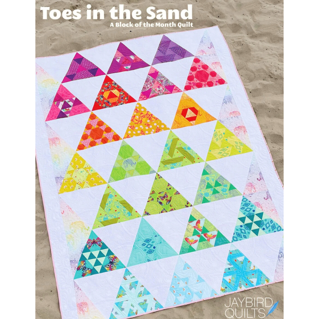Toes in the Sand | Block of the Month Pattern - Kimz Sewing & Patchwork ...